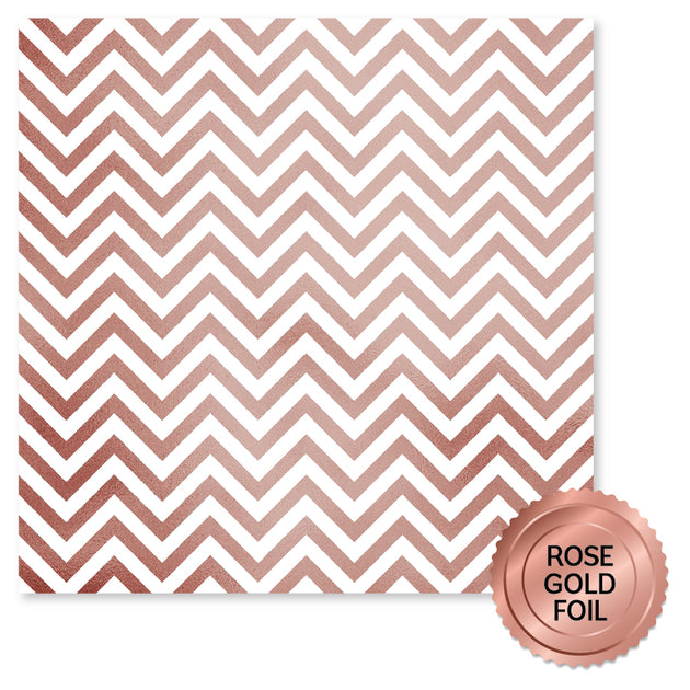 Lavender & Roses Rose Gold Foil F 12x12 Paper (6pc Bulk Pack) 32214 ...