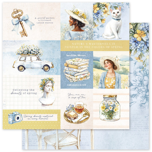 Rustic Spring A 12x12 Paper (12pc Bulk Pack) 34233 – Paper Rose Studio