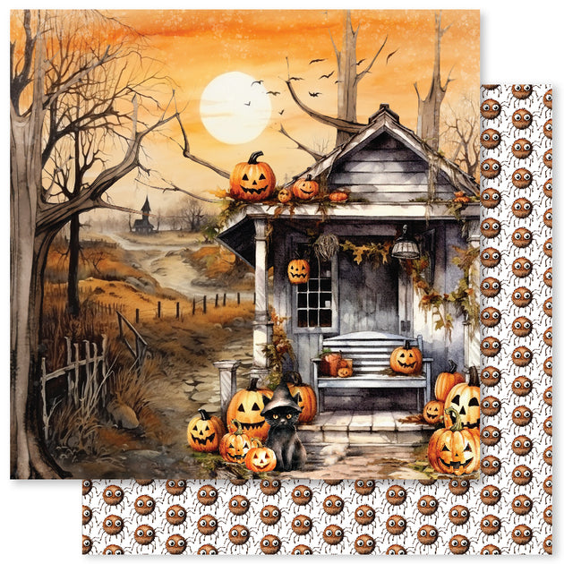 Spooky Halloween C 12x12 Paper (12pc Bulk Pack) 32742 – Paper Rose Studio