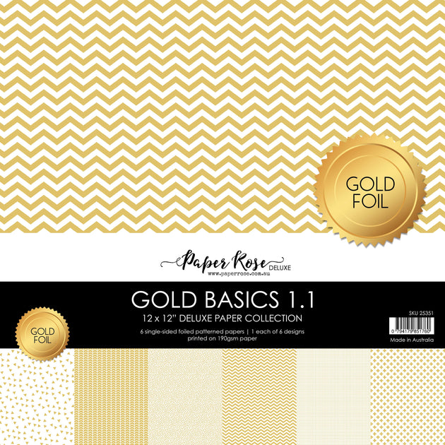 Gold Basics – Paper Rose Studio