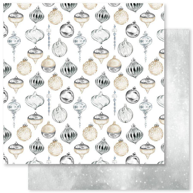 Silver Bells 1 A 12x12 Paper (12pc Bulk Pack) 26800 – Paper Rose Studio