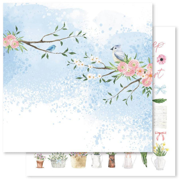 Spring Garden B 12x12 Paper (12pc Bulk Pack) 25294 – Paper Rose Studio