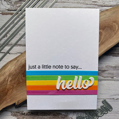 Just A Little Note to Say Hello - Melissa Goodman – Paper Rose Studio