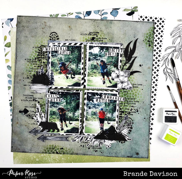Serenity Textures Layout - Brande Davison – Paper Rose Studio
