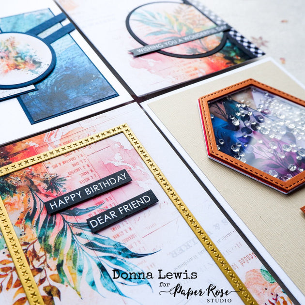 Artsy Print Cards - Donna Lewis – Paper Rose Studio