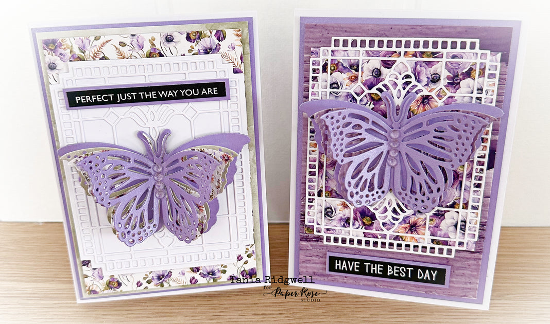 Alora Butterfly Cards - Tania Ridgwell – Paper Rose Studio