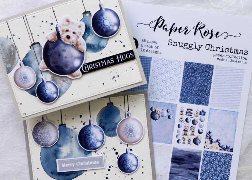 Snuggly Christmas – Combining Patterned Papers and Watercolour - Donna ...