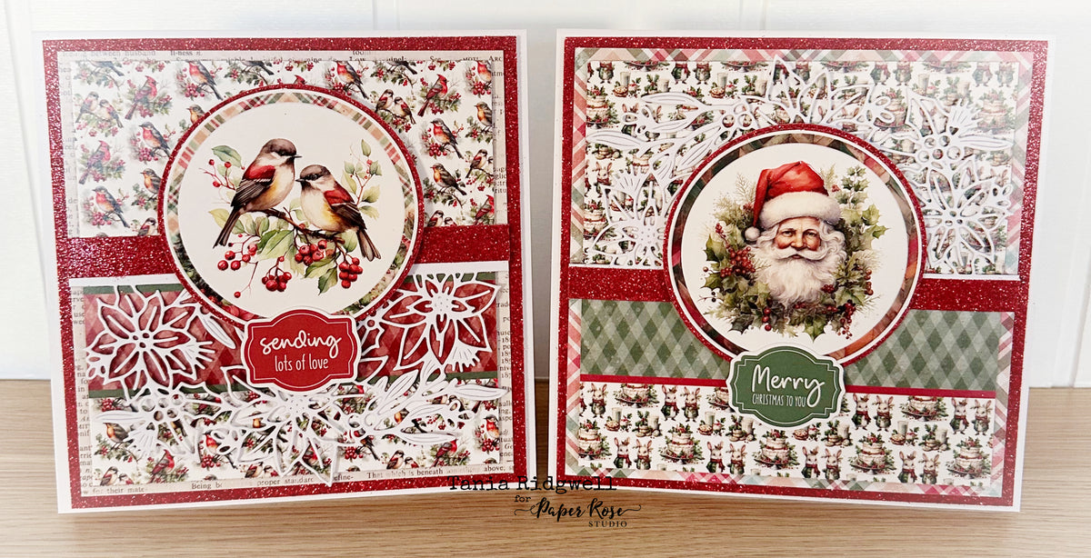 Christmas Time Cards - Tania Ridgwell – Paper Rose Studio