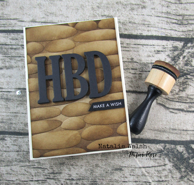 Stacked Pebbles Card - Natalie Walsh – Paper Rose Studio