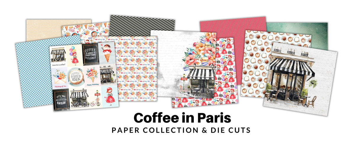 Coffee In Paris – Paper Rose Studio
