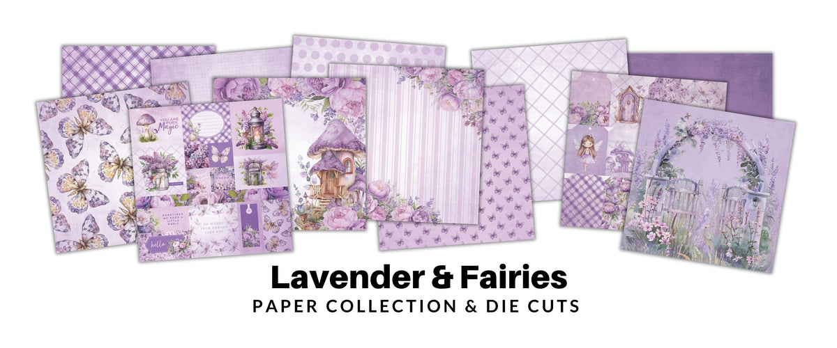 Lavender & Fairies – Paper Rose Studio