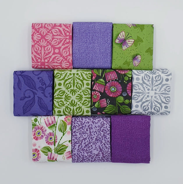 Sweet Pea and Lily - Robin Pickens Moda Fat Quarter Pack 10pc – Paper ...