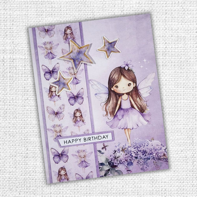 Papercuts Cardmaking Kit - December 2024 Lavender & Fairies 33723 ...