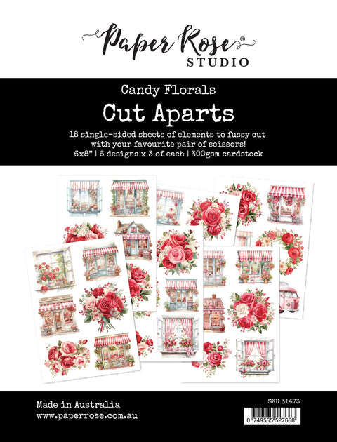 Candy Florals Cut Aparts Paper Pack 31473 – Paper Rose Studio