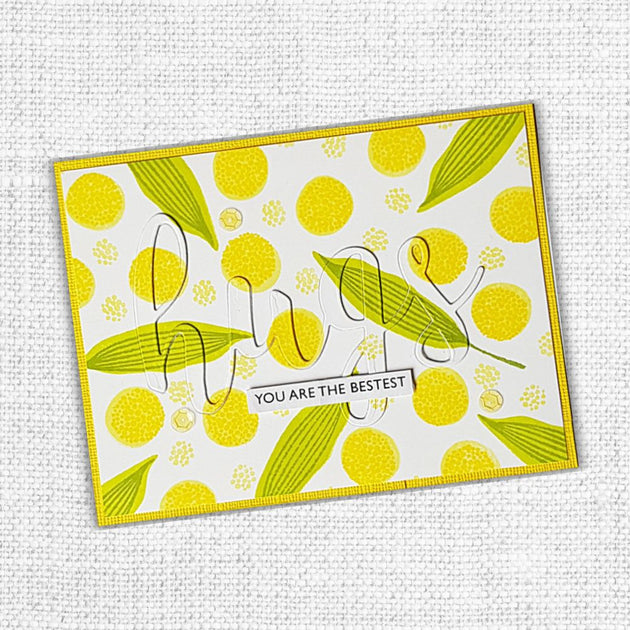 Hugs Large Layered Word Metal Die Set 18045 – Paper Rose Studio