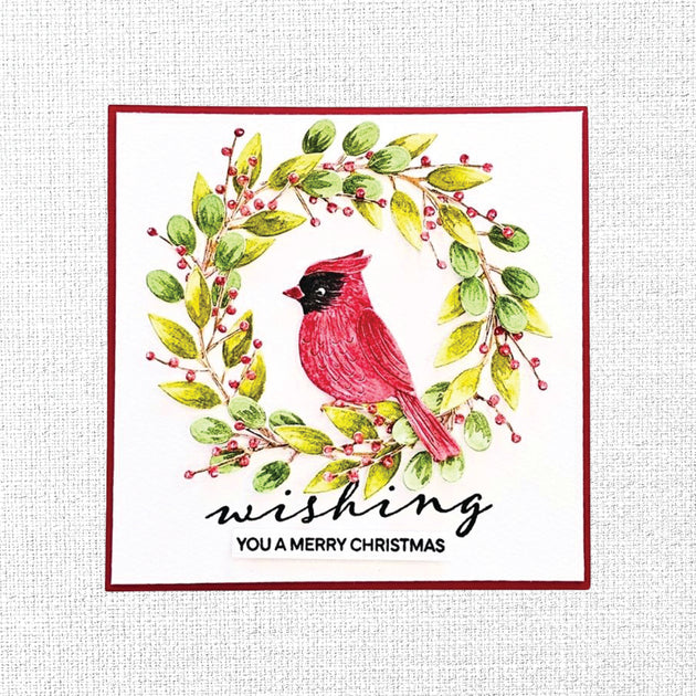 Christmas Red Smooth Cardstock A4 12 sheets 32985 – Paper Rose Studio