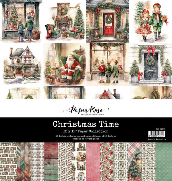 Christmas Time 12x12 Paper Collection 31133 – Paper Rose Studio