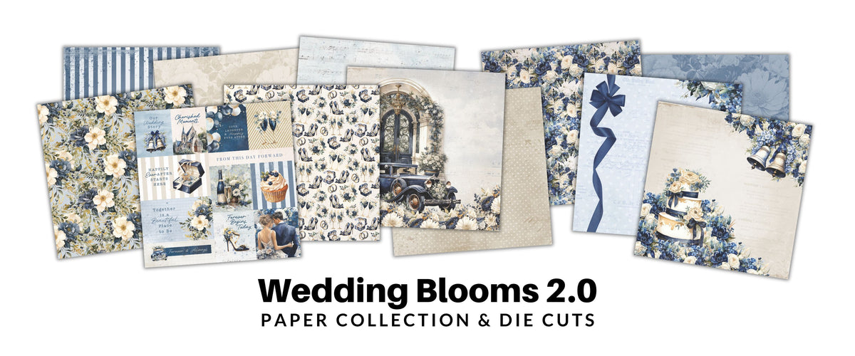 Wedding Blooms 2.0 12x12 Paper Collection 34437 – Paper Rose Studio