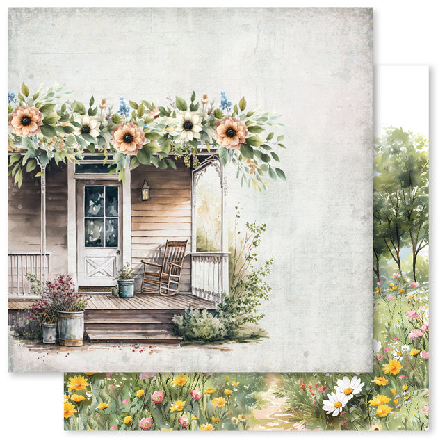 Farmhouse Friends Backgrounds E 12x12 Paper (12pc Bulk Pack) 32016 ...