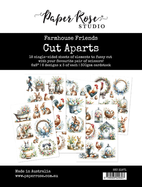 Farmhouse Friends Cut Aparts Paper Pack 31971 – Paper Rose Studio