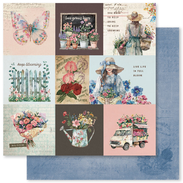 Flower Shoppe Basics A 12x12 Paper (12pc Bulk Pack) 33660 – Paper Rose ...