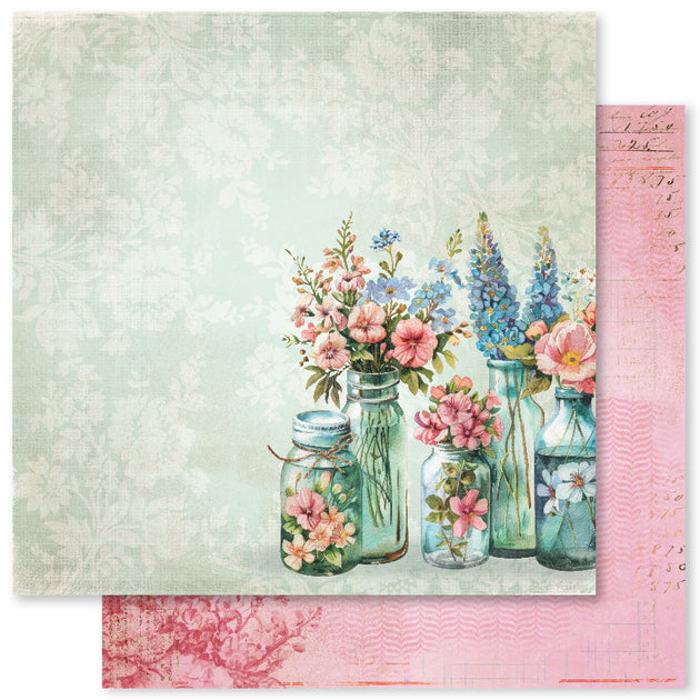 Flower Shoppe Basics B 12x12 Paper (12pc Bulk Pack) 33663 – Paper Rose ...
