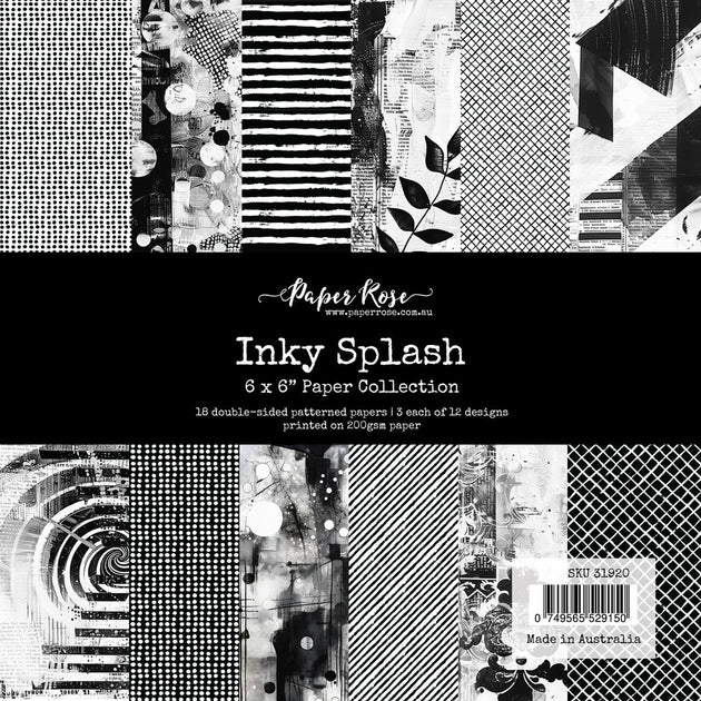 Inky Splash 6x6 Paper Collection 31920 – Paper Rose Studio
