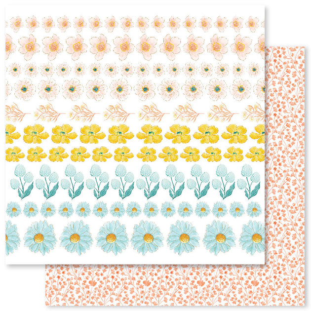Maya's Garden B 12x12 Paper (12pc Bulk Pack) 30513 – Paper Rose Studio