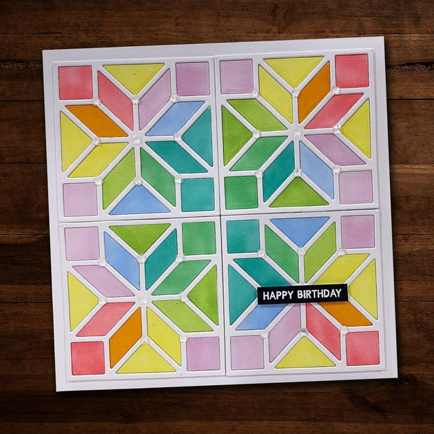 Kate's Quilt Block Metal Cutting Die 21222 – Paper Rose Studio