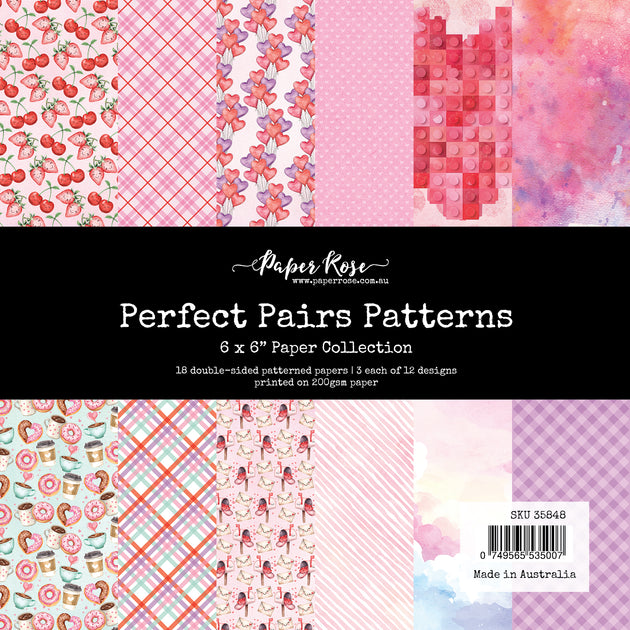 Perfect Pairs Patterns 6x6 Paper Collection 35848 – Paper Rose Studio