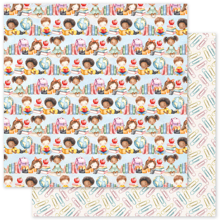 School Days Basics A 12x12 Paper (12 pc Bulk Pack) 36508 – Paper Rose ...