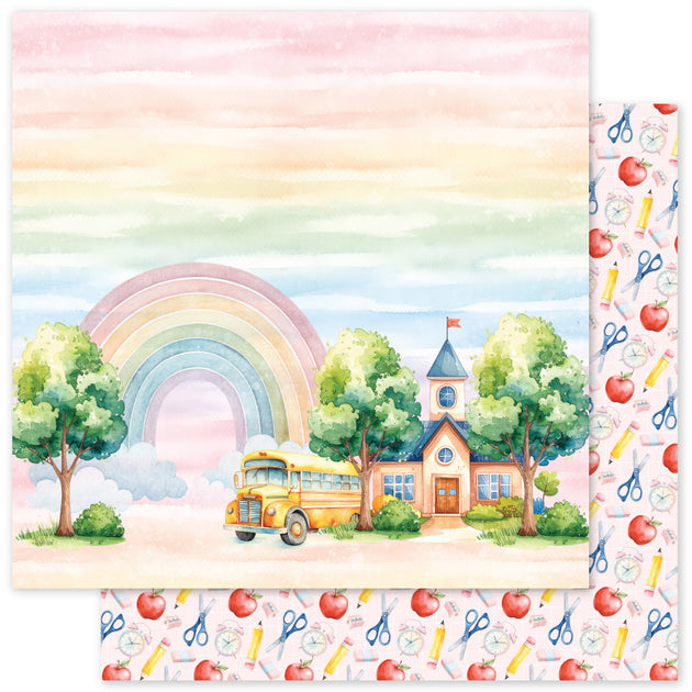 School Days D 12x12 Paper (12 pc Bulk Pack) 36484 – Paper Rose Studio