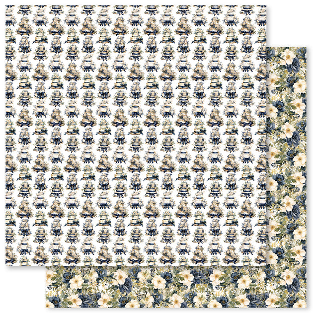 Wedding Blooms Basics A 12x12 Paper (12pc Bulk Pack) 31728 – Paper Rose ...