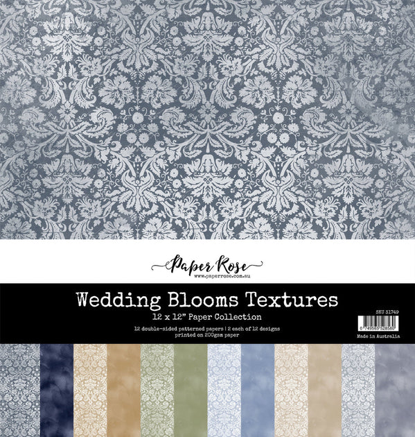 Wedding Blooms Textures 12x12 Paper Collection 31749 – Paper Rose Studio