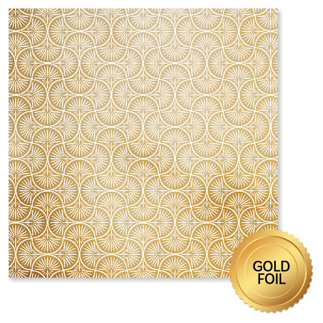 Wedding Joy Gold Foil A 12x12 Paper (6pc Bulk Pack) 34512 – Paper Rose ...