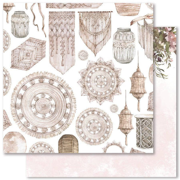 Boho Wedding D 12x12 Paper (12pc Bulk Pack) 29113 – Paper Rose Studio