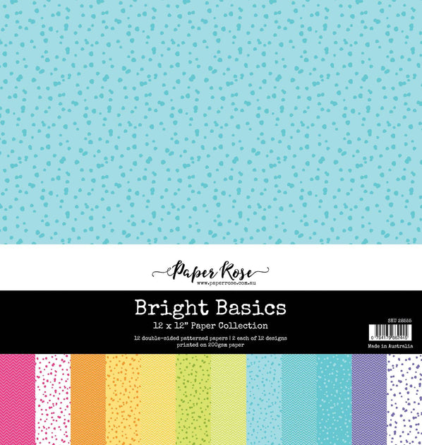 Bright Basics 12x12 Paper Collection 28582 – Paper Rose Studio