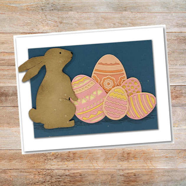 Bunnies Large Metal Cutting Die 18721 – Paper Rose Studio