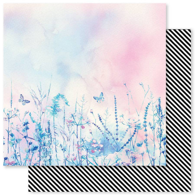 Butterfly Bliss B 12x12 Paper (12pc Bulk Pack) 25093 – Paper Rose Studio