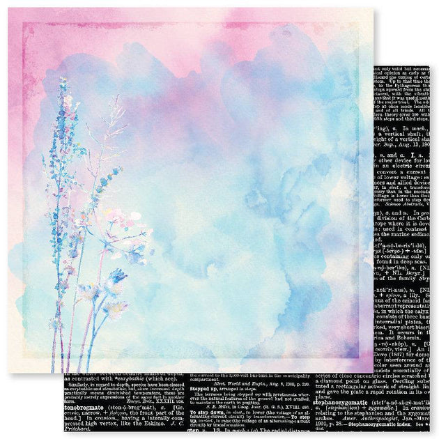 Butterfly Bliss E 12x12 Paper (12pc Bulk Pack) 25102 – Paper Rose Studio