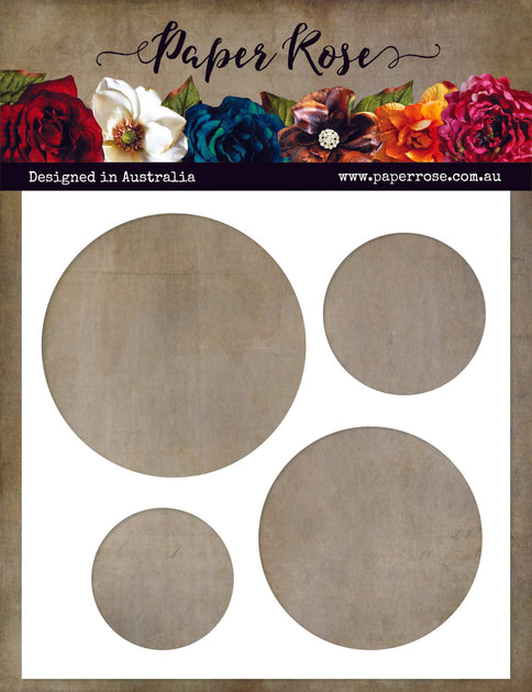 Circle Windows 6x6" Stencil 28798 – Paper Rose Studio