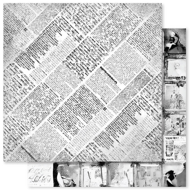 Fine Print B 12x12 Paper (12pc Bulk Pack) 29838 – Paper Rose Studio