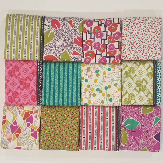 Looking Forward - Jen Kingwell Moda Fat Quarter Pack 12pc (Style F ...