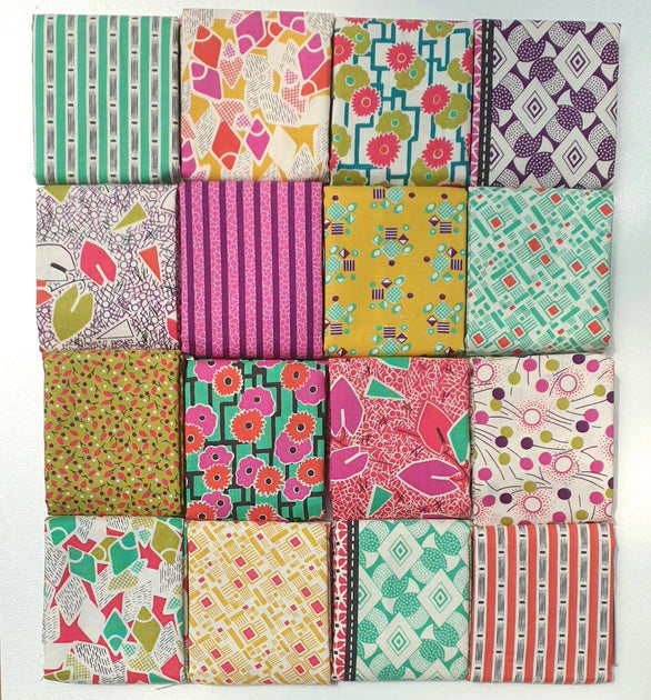 Looking Forward - Jen Kingwell Moda Fat Quarter Pack 16pc (Style C ...