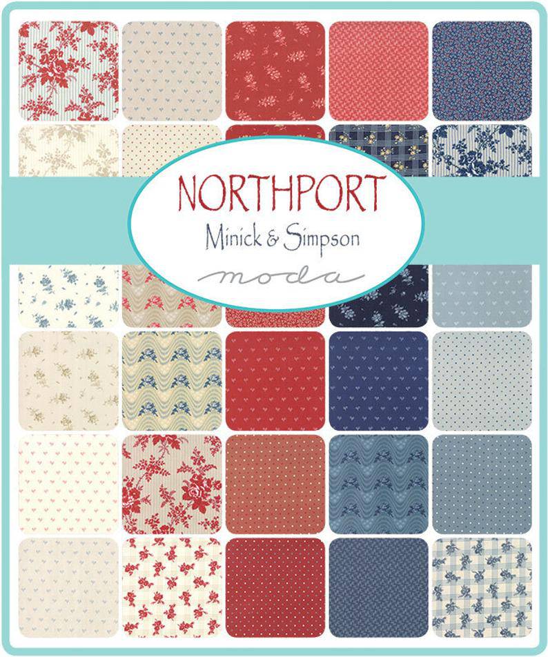Northport by Minick Simpson Jelly Roll Moda Fabrics Paper Rose Studio