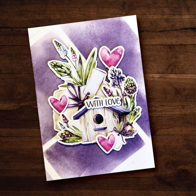 Rectangular Windows 6x6" Stencil 28801 – Paper Rose Studio