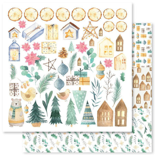 Scandi Christmas C 12x12 Paper (12pc Bulk Pack) 22732 – Paper Rose Studio