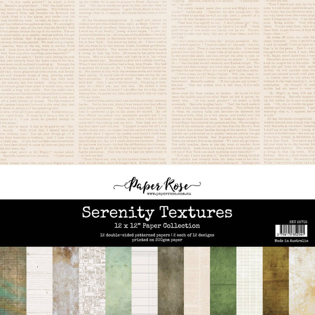 Serenity Textures – Paper Rose Studio