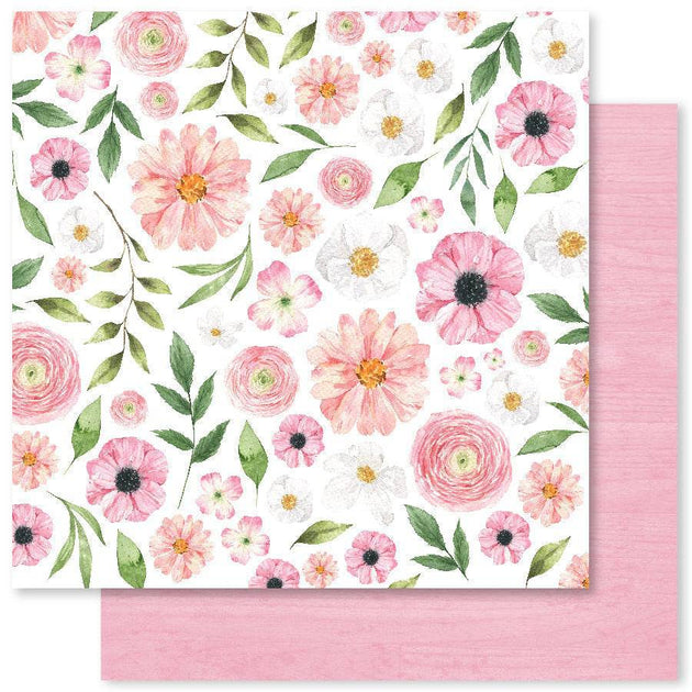 Spring Garden D 12x12 Paper (12pc Bulk Pack) 25300 – Paper Rose Studio