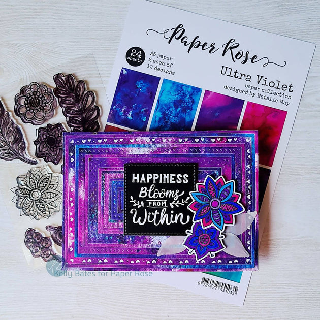 Ultra Violet A5 24pc Paper Pack 18406 – Paper Rose Studio